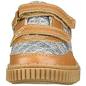 OshKosh B'Gosh Boy's Jasper Sneaker, tan/Grey, 12 M US Little Kid