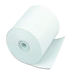 PM Company Perfection POS/Black Image Thermal Rolls, 3 Inches x 225 Feet, White, 24/Carton (08838)