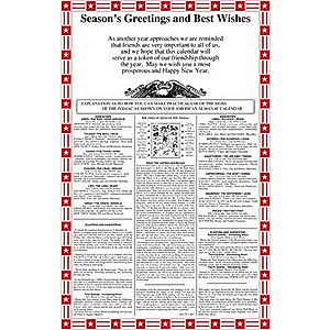 2023 America's Original Almanac Calendar