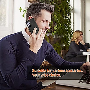 for Samsung Galaxy A54 5G Case and Tempered Glass Screen Protector, PU Leather Flip Cover Wallet Phone Case Protector [Full Protection] [Card Slots] [Kickstand] for Samsung Galaxy A54 5G, Black