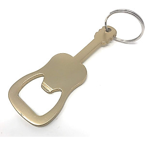 Corona Keychain Bottle Opener Guitar Shape