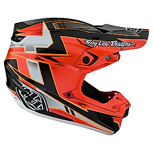 Troy Lee Designs SE5 Composite Adult Motocross Dirt Bike Helmet W/MIPS, Graph Red/Black, Large