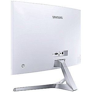 New Samsung 32" Full HD Curved Screen LED TFT LCD Monitor Glossy White MagicBright FreeSync Technology Eco Saving Plus Eye Saver DisplayPort HDMI (LC32F397FWNXZA)
