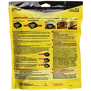 d-CON Refillable Corner Fit Mouse Poison Bait Station, 1 Trap + 20 Bait Refills