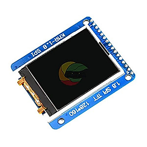 BooiParts 1.8 Inch SPI Serial TFT 128x160 Pixels Display LCD Module Breakout ST7735R for Arduino 51 AVR STM32