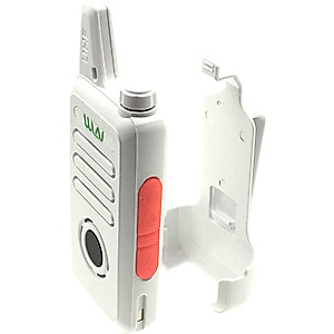 WLN KD-C1 KD-C1plus Mini Handhel Porable Two Way Radio UHF Transceiver Walkie Talkie with Dock Charger White
