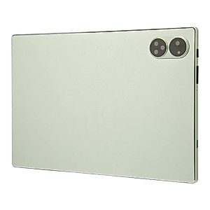 Haofy 10 Inch Tablet, Green 100‑240V 6G 256G 1960x1080 IPS Screen Gaming Tablet for Travel (US Plug)