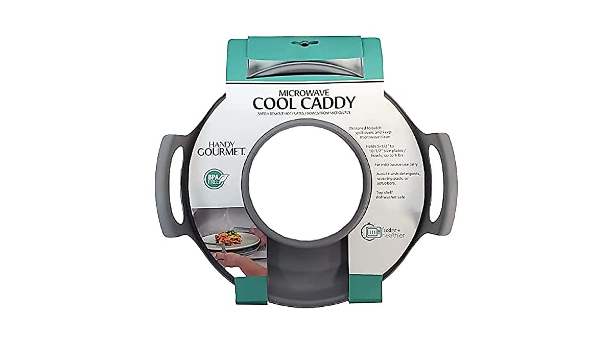 Handy Gourmet Microwave Cool Caddy - Safe, Spill-Proof Design
