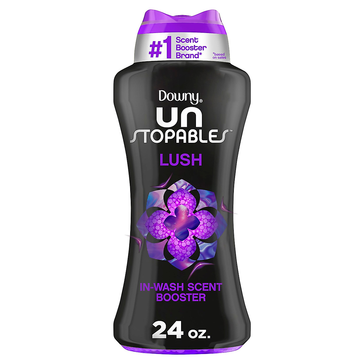 Downy Unstopables In-Wash Laundry Scent Booster Beads, Lush, 24 oz