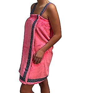 Birchwood 6P858 Bath and Shower Wrap, Pink