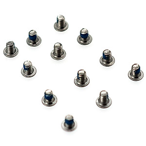 12x M2x3mm Silver Torx T5 Replacement Bottom Case Base Cover Screw for Dell XPS 13, XPS 15 7590 9550 9560 9500 XPS 17 9700 Precision 5510 5520