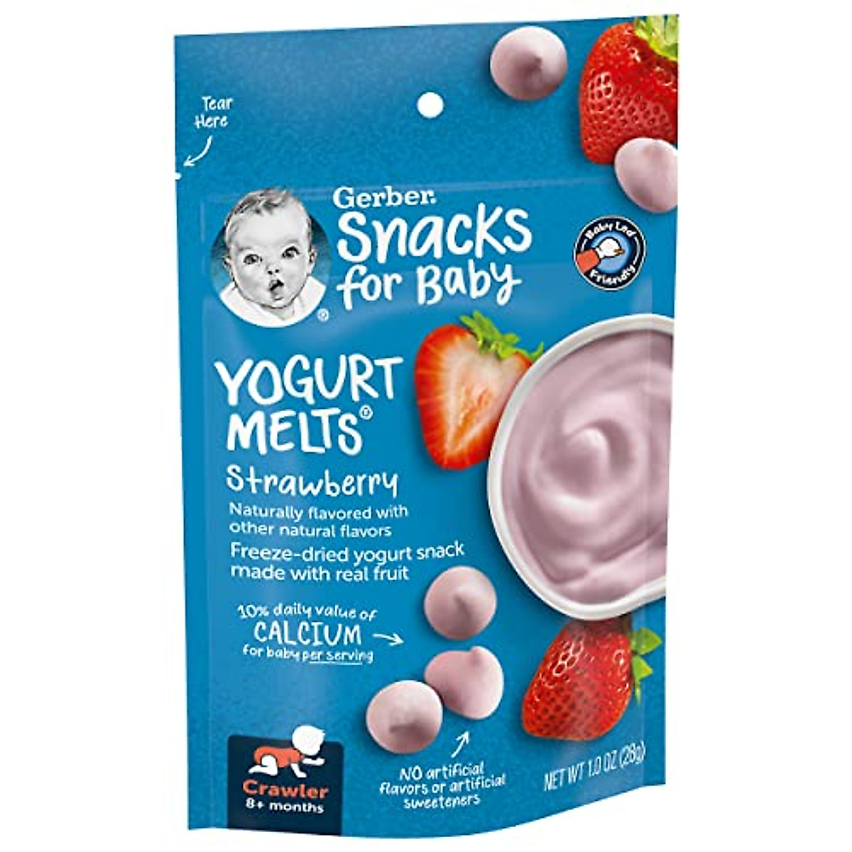 Gerber Yogurt Melts Strawberry (Pack of 2)