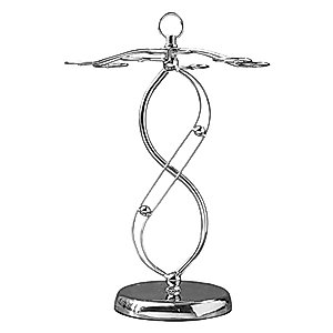 Gazechimp Wine Glass Holder, with 6 Hooks Display Stand Decorative Accessories Creative Wine Cup Organizer Stemware Storage Rack, for Countertop Home