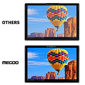 Megoo Screen Protector for Surface Book 2 13.5 inch, Tempered Glass/Easy installation/Scratch resistant, Compatible for Microsoft Surface Book 1/2