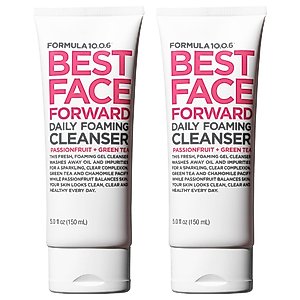 FORMULA 10.0.6 Best Face Forward Daily Foaming Cleanser, 2 pack 10 fl oz. (00301)