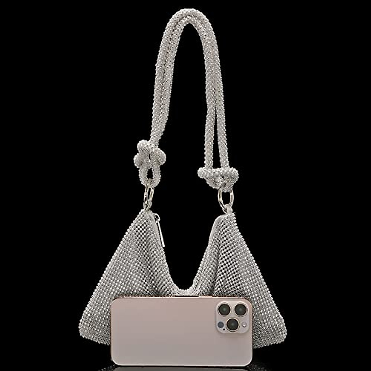 Rhinestone Purse Sparkly Bag Crystal Evening Clutch Bag for Women Evening Prom Rhinestone Handbag Bling Hobo Bag