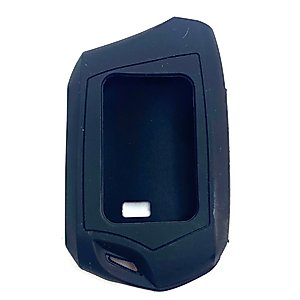 TTocenb RFX-2WT9-FM T9 Key Silicone Sleeve Waterproof Dirt Tolerance Black 2WT9R for FM 2-Way 3000-FT LCD 4 Side Buttons Silicone Shell only New Compatible Replacement For Viper Part Assembly
