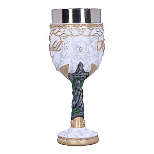 Nemesis Now Officially Licensed Lord of The Rings Rivendell Goblet, White, 19.5cm