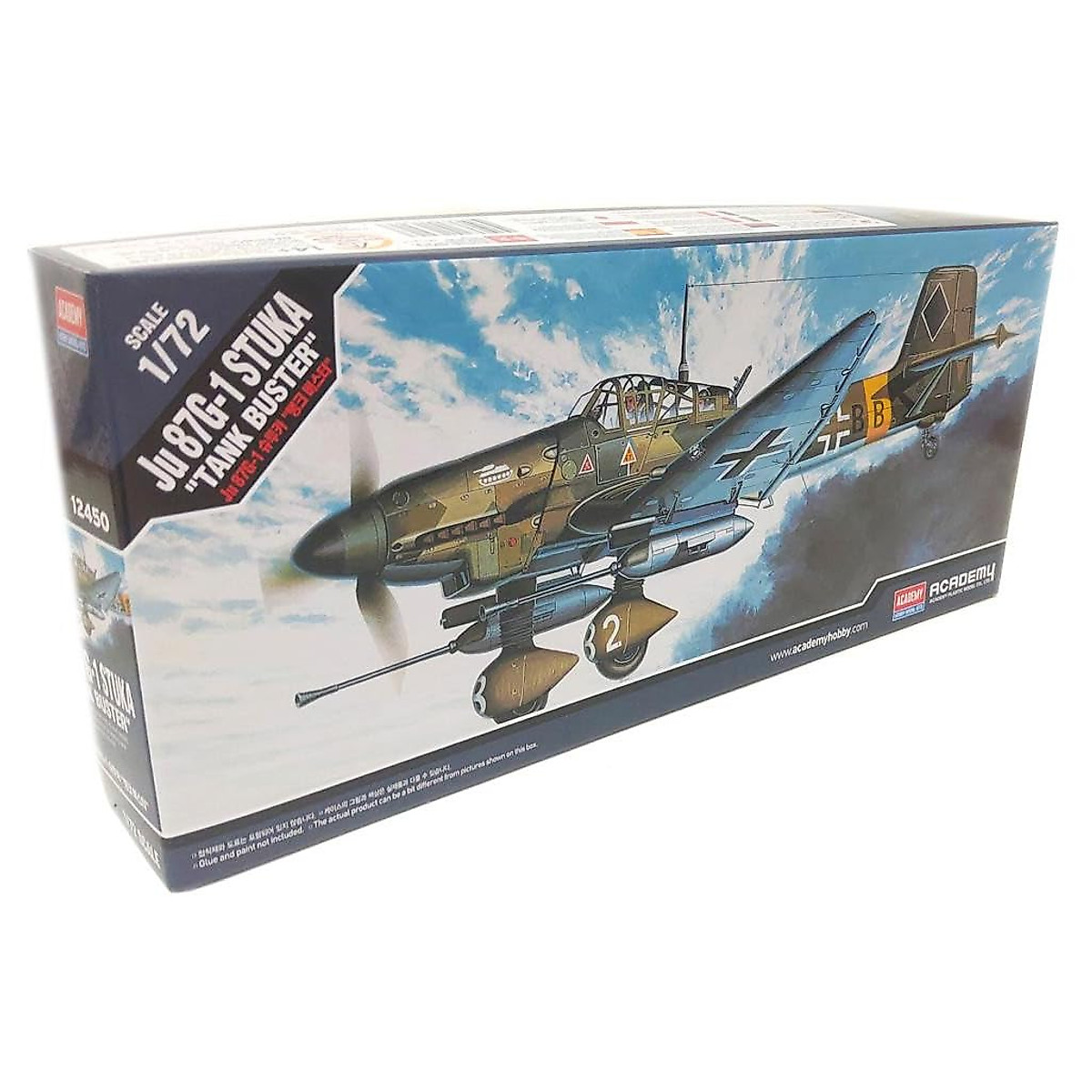 Academy JU87G-1 Stuka "Tank Buster" Model Kit