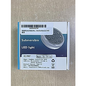 TEPENAR Rechargeable Submersible Pool Lights - 3.7" Waterproof Underwater Lights USB-C Charging Battery Operated Remote Controlled 16 Color Changing Hot Tub Lights with Magnet for Pool Pond 1 Pack