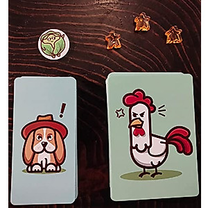 Cabbage & Rooster, A Card & Tile Game