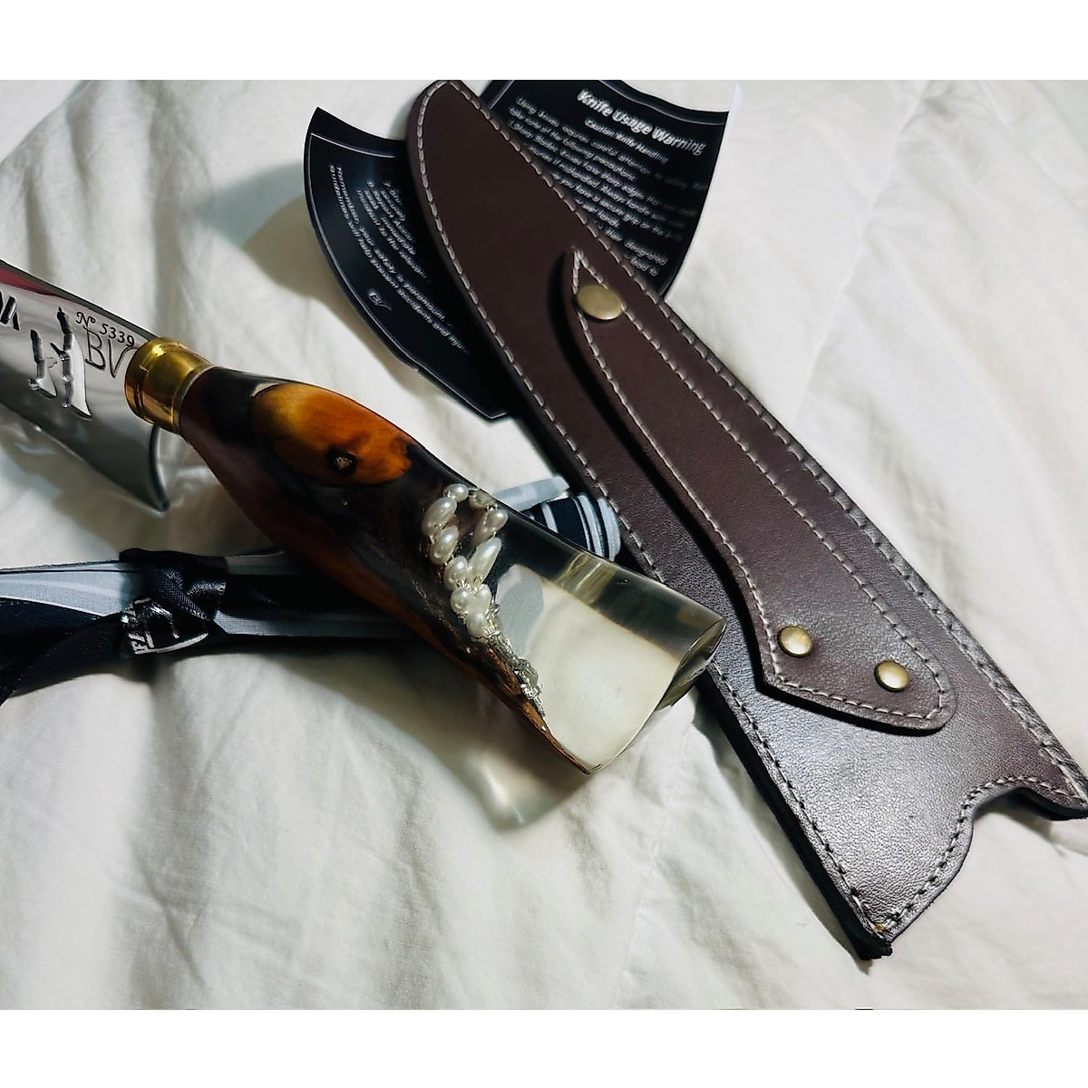 N Sra. Caravaggio Knife - Made in Brazil - Silver Knife