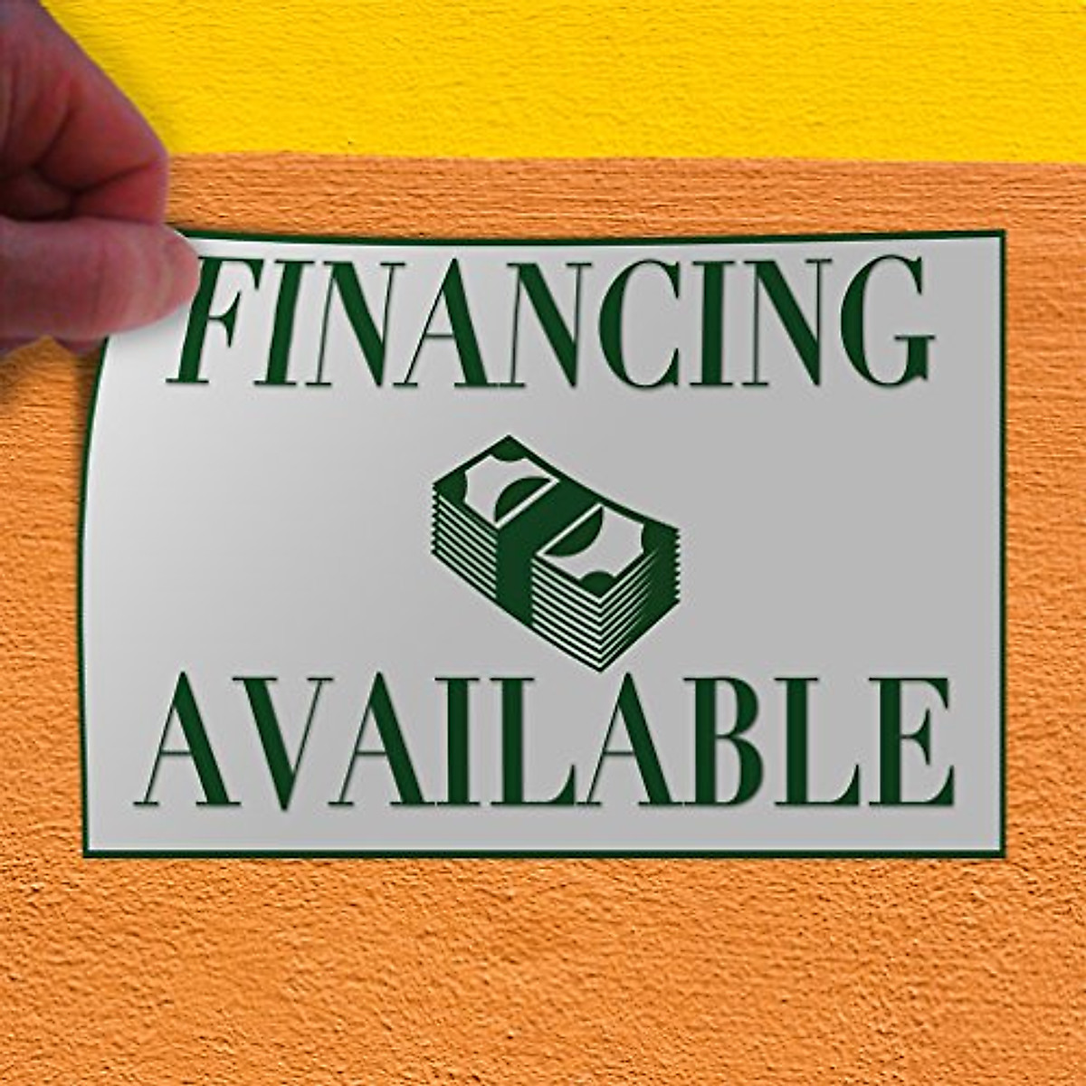 Decal Stickers Multiple Sizes Financing Available Advertising Printing D Industrial Vinyl Safety Sign Label Business 36x24Inches