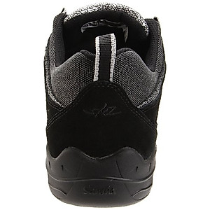 Sansha Women's Electron Canvas-W, Black/Silver, 9 8 M US