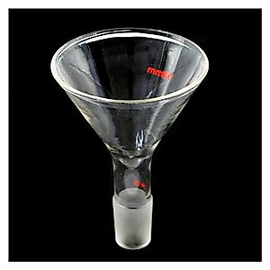 Youmine Science lab Science lab 100ml Chemistry Laboratory Glassware,Lab Glassware,Made from Borosilicate 90mm 24/29 Glass Powder Funnel