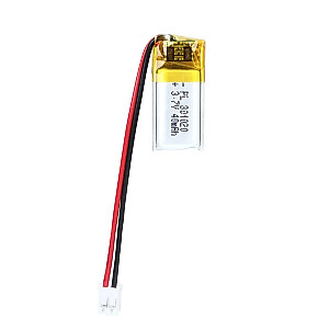 AKZYTUE 3.7V 40mAh 301020 Lipo battery Rechargeable Lithium Polymer ion Battery Pack with PH2.0mm JST Connector