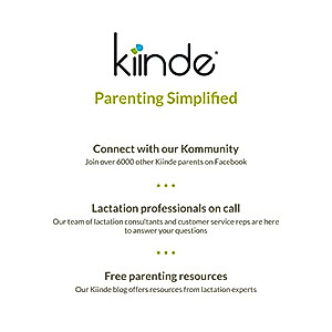 Kiinde Twist Active Latch Nipples for Breast Milk, Discourages Lazy Latching, Seamless Transition Between Bottle and Breast, Helps Relieve Colic - Medium Flow (2 Pack)
