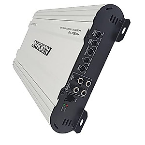 Audiobank P6001-G2 Monoblock 6000 WATTS Amp Class D 1 OHM Car Audio Stereo Amplifier with Remote Turn On/Off Circuit/Heavy-Duty Aluminium Alloy Heatsink Power and Protection Indicator - 2nd Gen