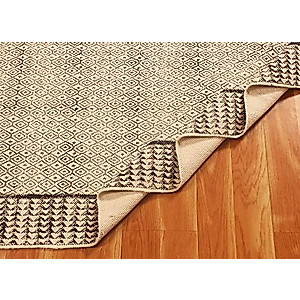Pure Cotton Rug, Handmade Bohemian Rugs Home Decorative Boho Kilim Hand Woven Rag Rug Entryway Throw Rug for Doormat Bedroom Living Room Laundry Room Balcony 270x360 cm (9x12 Feet)
