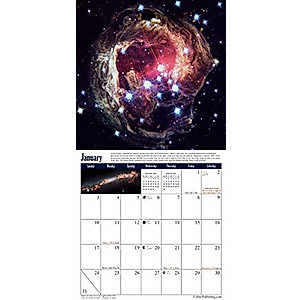 The Universe 2021 Astronomy Wall Calendar: Images from NASA's Hubble Space Telescope (12" x 12")