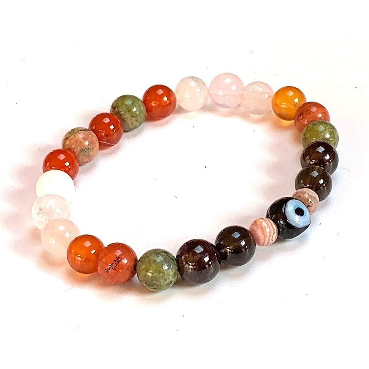 Fertility Support Stretch Bracelet, Pregnancy Bracelet - Crystals for Well-Being & Balance