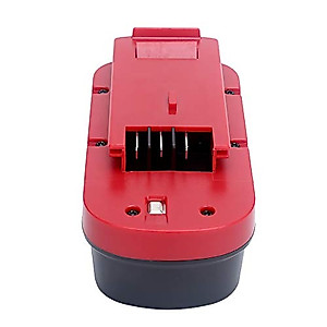 ELEFLY 2 Pack 18V 3.8Ah Ni-CD HPB18 Battery Replacement for Black and Decker 18V Battery HPB18 HPB18-OPE 244760-00 FS18FL FSB18, Compatible with Black & Decker 18 Volt Cordless Power Tools