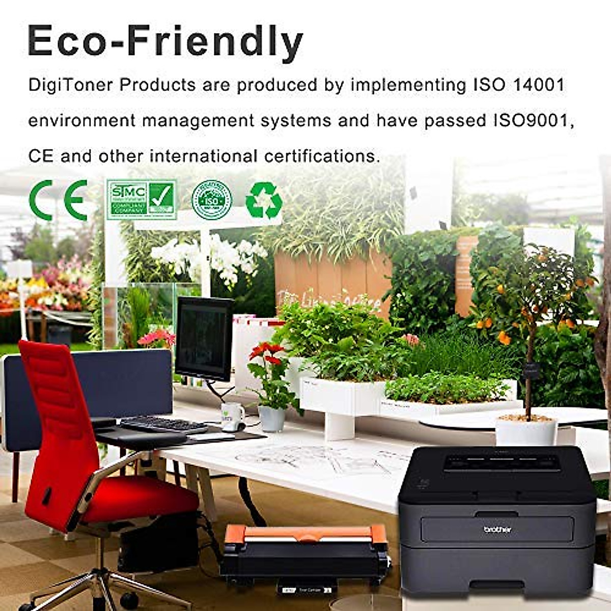 TonerPlusUSA New Toner Cartridge Replacement for HP CE505A CF280A Laserjet P2035/P2035n/P2050/Series/P2055/P2055d/P2055dn/P2055x (2 Pack)