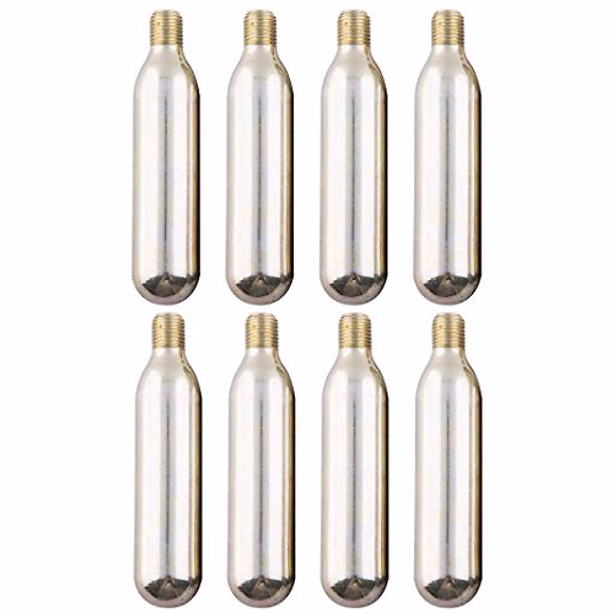 Leak Saver - Leak Shot Refrigerant Grade CO2 Refill Cartridges (8 Pack) - Refill for The Leak Shot HVAC Kit (Sold Separately) - for A/C & Refrigeration Systems - USA Made