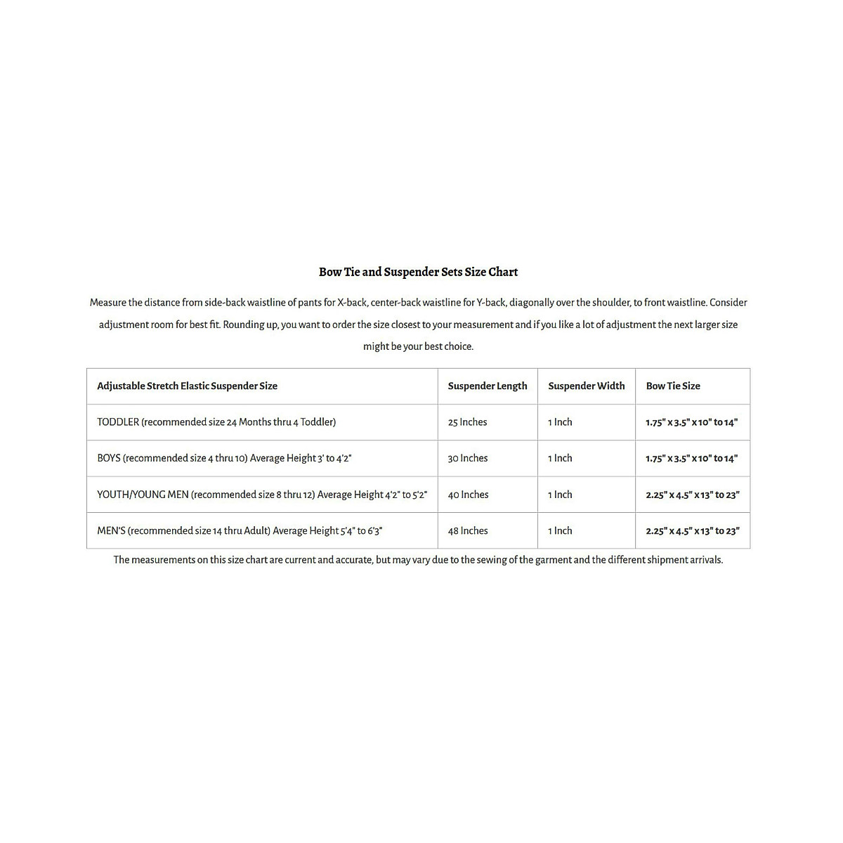 Tuxgear Mens Bow Tie and Suspender Set Combo, 48" Men's, Light Blue (48" Men's, Light Blue)