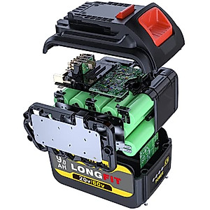 DCB609 60V/20V Replace for DEWALT Battery 9.0AH, Compatible with DeWalt 20V/60V Power Tools, Replace for dewalt 20V/60V Battery DCB609 DCB606 DCB612, Compatible with DeWalt 20v 60v Battery Chargers