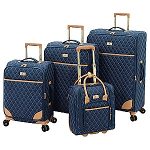 LONDON FOG Queensbury, Navy, 4 Piece