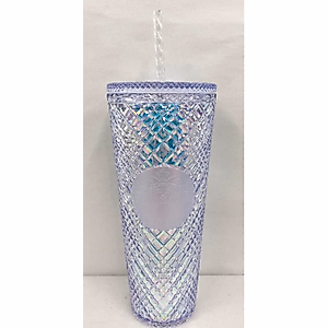 Starbucks 2022 Holiday Jewel Venti 24oz Tumbler with Straw (White)