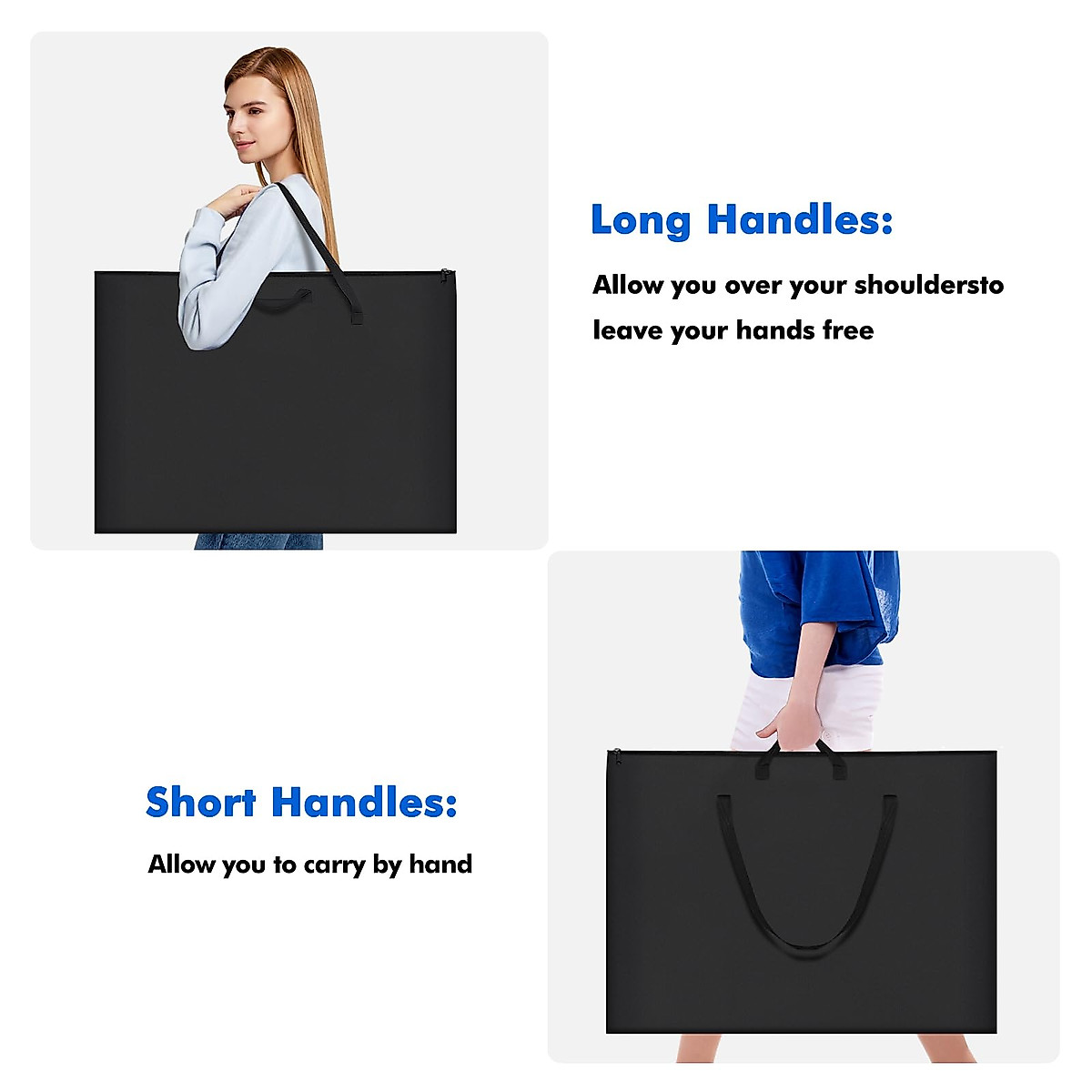 ZKOO Large Size Art Portfolio (BLUE-2X)