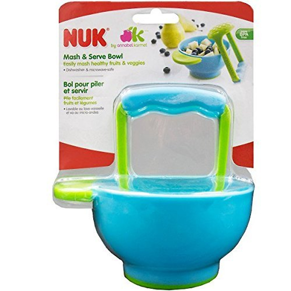 NUK Mash and Serve Bowl, Bowls, 1 Count
