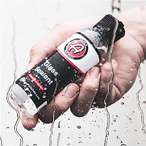 Adam's Glass Sealant 2.0 4oz - Super Concentrated, Easy Application - Water Simply Rolls Off Treated Surfaces - Designed to Bead Water and Keep Glass Clean