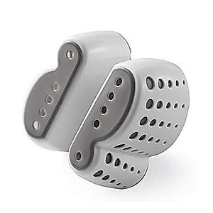 SEIDO Kitchen Sink Caddy Sponge Holder, 2-pack Saddle Sponge Caddy Organizer for Kitchen, Bathroom, Durable and Cute (White)