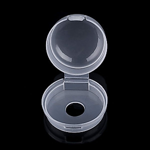 VIccoo 2Pieces Gas Stove Oven Knob Cover Padlock Lid Lock Protector Baby Kitchen Safety Children Protection