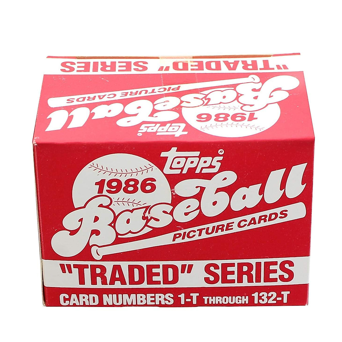 MLB 1986 Topps Baseball Traded Series - Set of 132 Cards