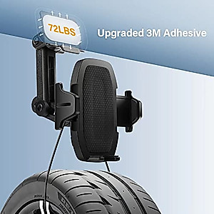 enGMOLPHY Designed for Tesla Phone Mount Compatible with Model 3/ Y/S/X, [Solid & Durable] Easy Clamp Hands-Free Car Mount for Tesla, Fit for iPhone 14 13 12 Pro Max, Samsung Galaxy S22 All Phones