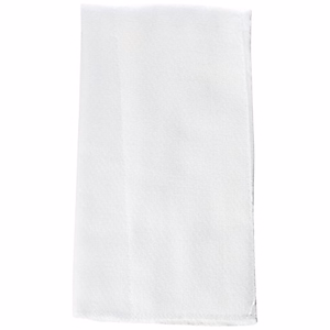 Dundee Burp Cloths/Diapers, White , 14.5x20.5 Inch (Pack of 6)